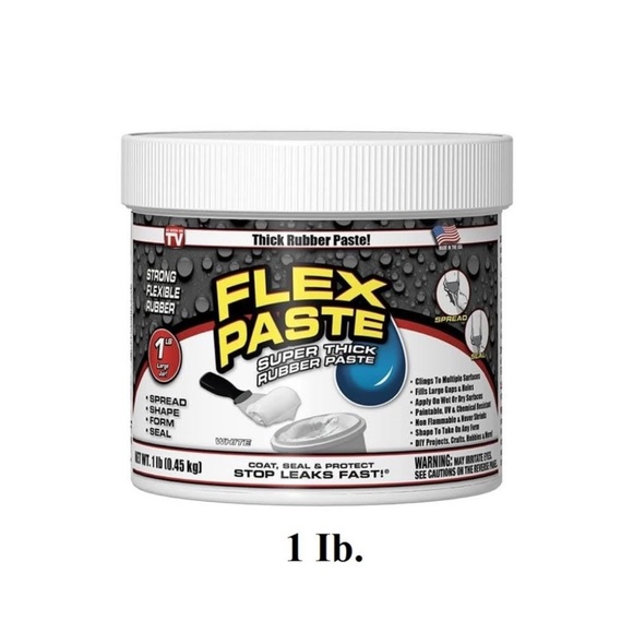 As Seen On TV | Other | Flex Paste Anti Leak Super Thick Rubber Paste ...